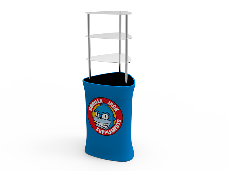 Triangular Display Rack | Pop Euro are the Exhibition Display Experts!